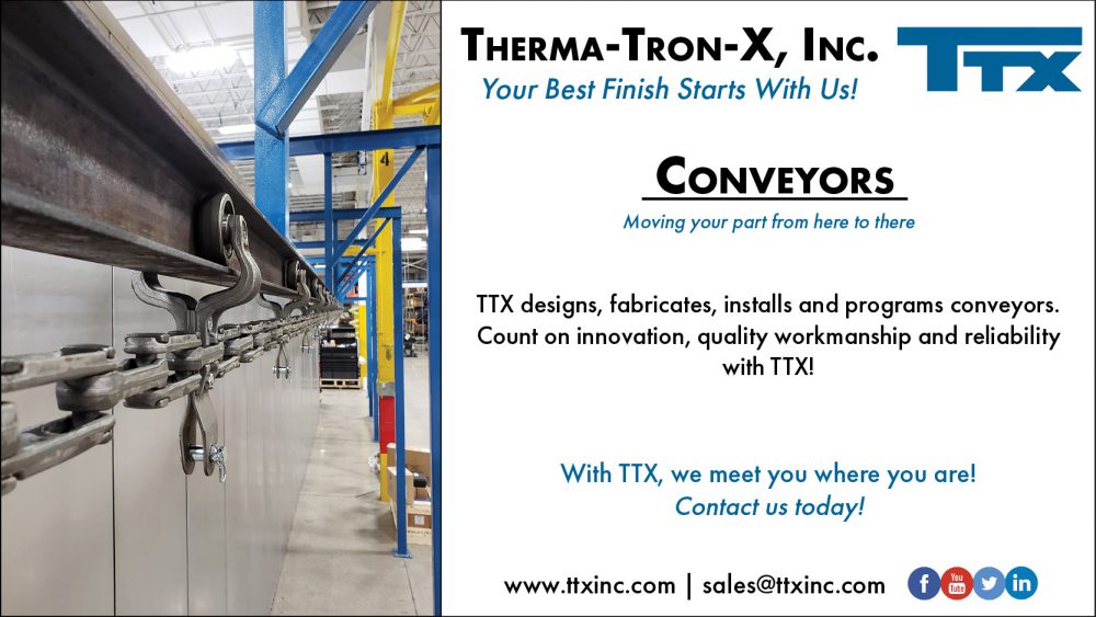 Powder Coating Conveyor Systems | Robotics -PowderCoatingOnline.com