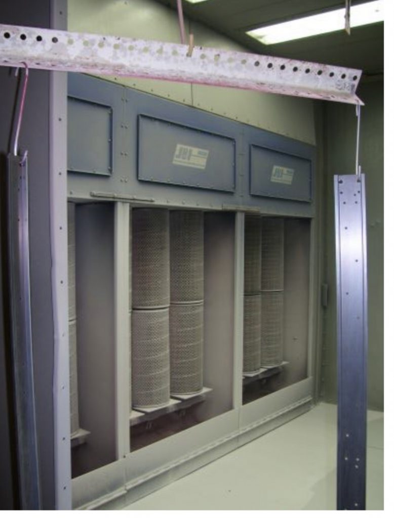 Complete Powder Coating System w/ 3 Stage Washer & Enclosed Conveyor ...